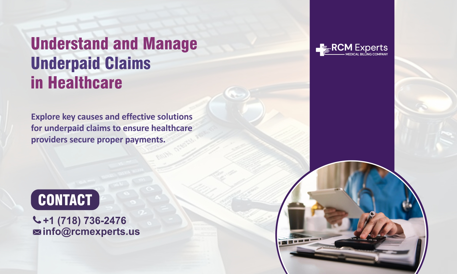 Understand and Manage Underpaid Claims in Healthcare